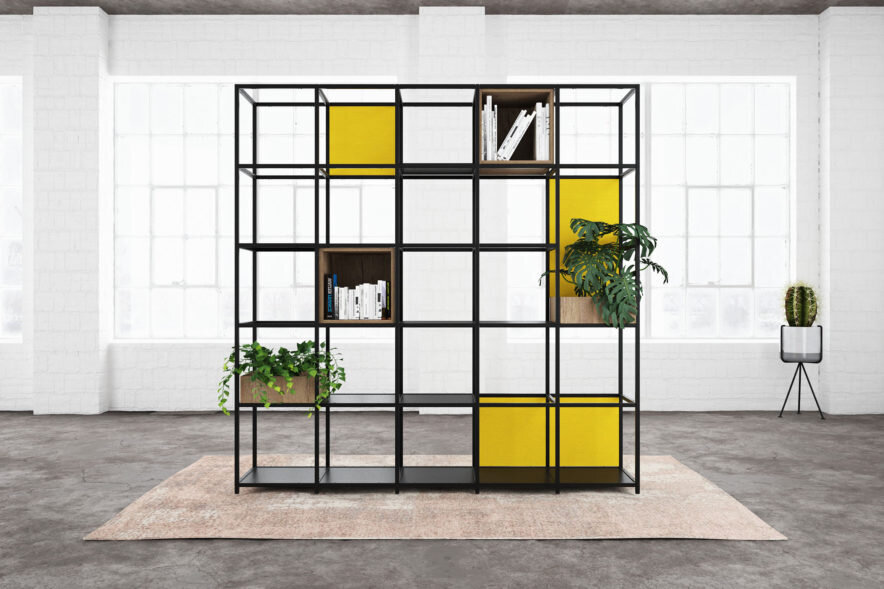 Tier Modular Shelving System - Abox Storage Wall Solutions